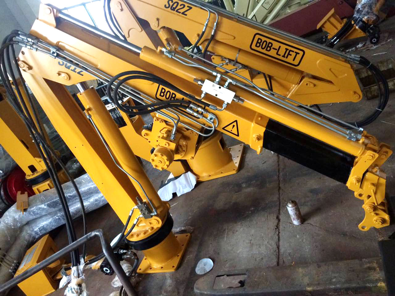 China 1 Ton Knuckle Boom Marine Crane BOB LIFT China 1 Ton Knuckle Boom Marine Crane BOB LIFT