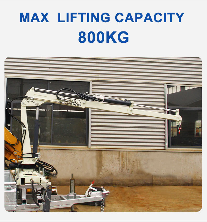 China 800 kg Pickup Crane Without Outriggers - BOB-LIFT